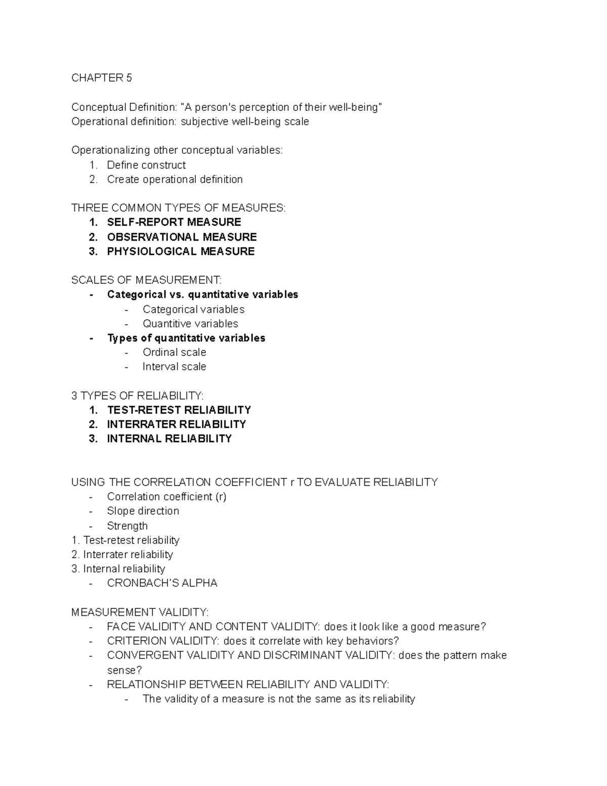 Psychology Research PSY230 Notes UNIT 5 6 CHAPTER 5 Conceptual psychology-research-psy230-notes-unit-5-6-chapter-5-conceptual
