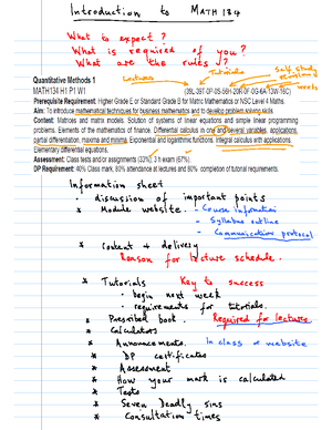 Math143 test A - Mathematics 143 - University of KwaZulu-Natal ...