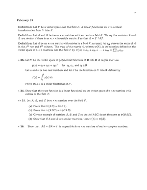 MATH 554 Prob 11 - Problem questions given in Class, Professor Carl ...