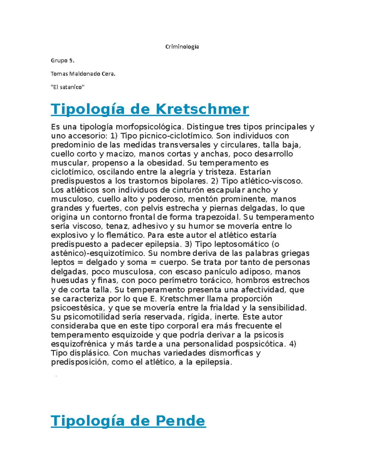 Criminología - Importancia y definicion de la Criminologia y como ...