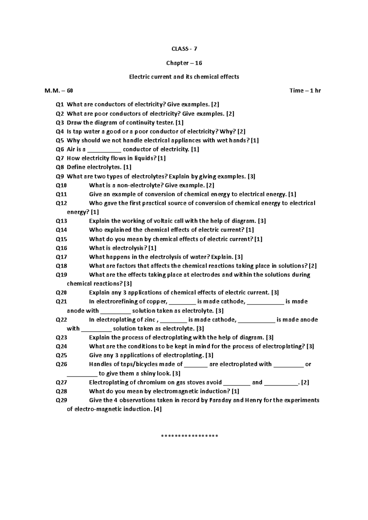 Class 8 ch-16 Sci - notes - B a geography - Delhi University - Studocu