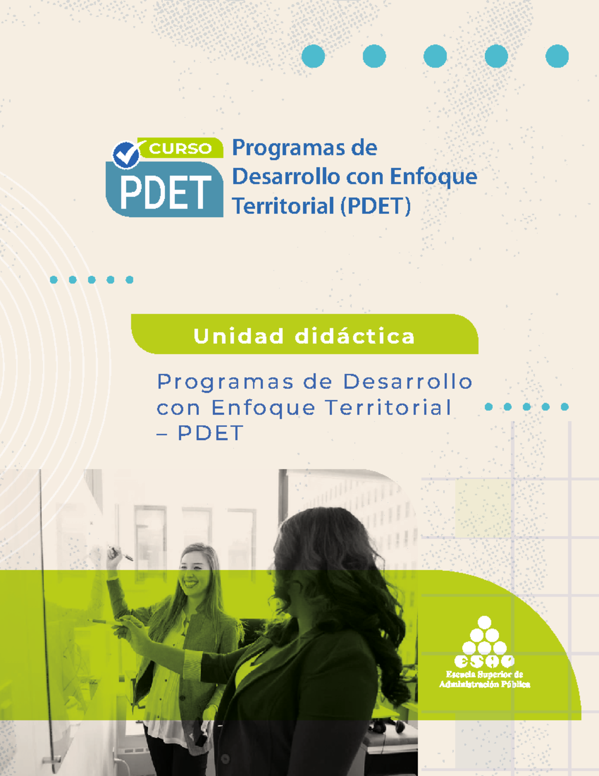 Texto BASE Curso PDET - Diplom ado Un idad didáctica Estr uctura del ...
