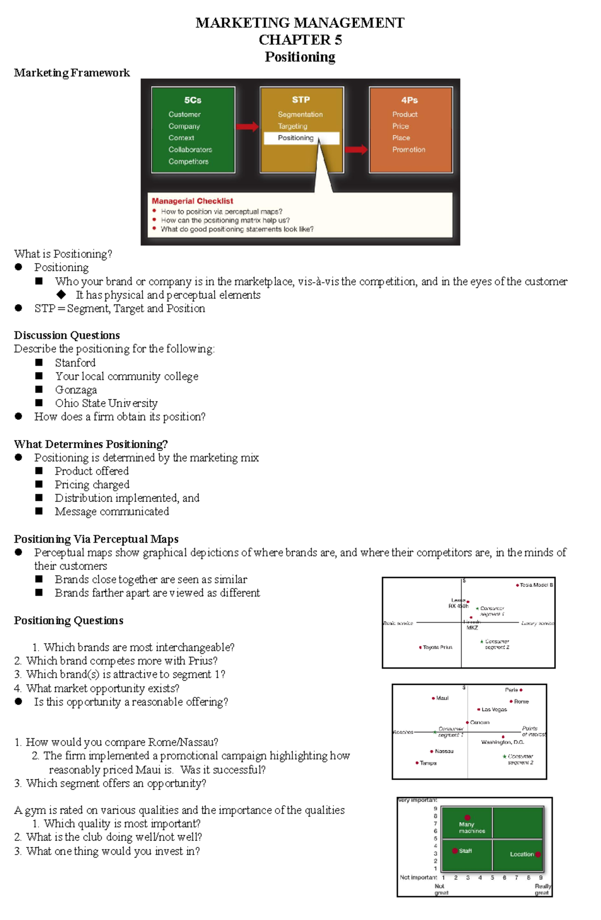 Marketing Management Chapter 5 - MARKETING MANAGEMENT CHAPTER 5 ...