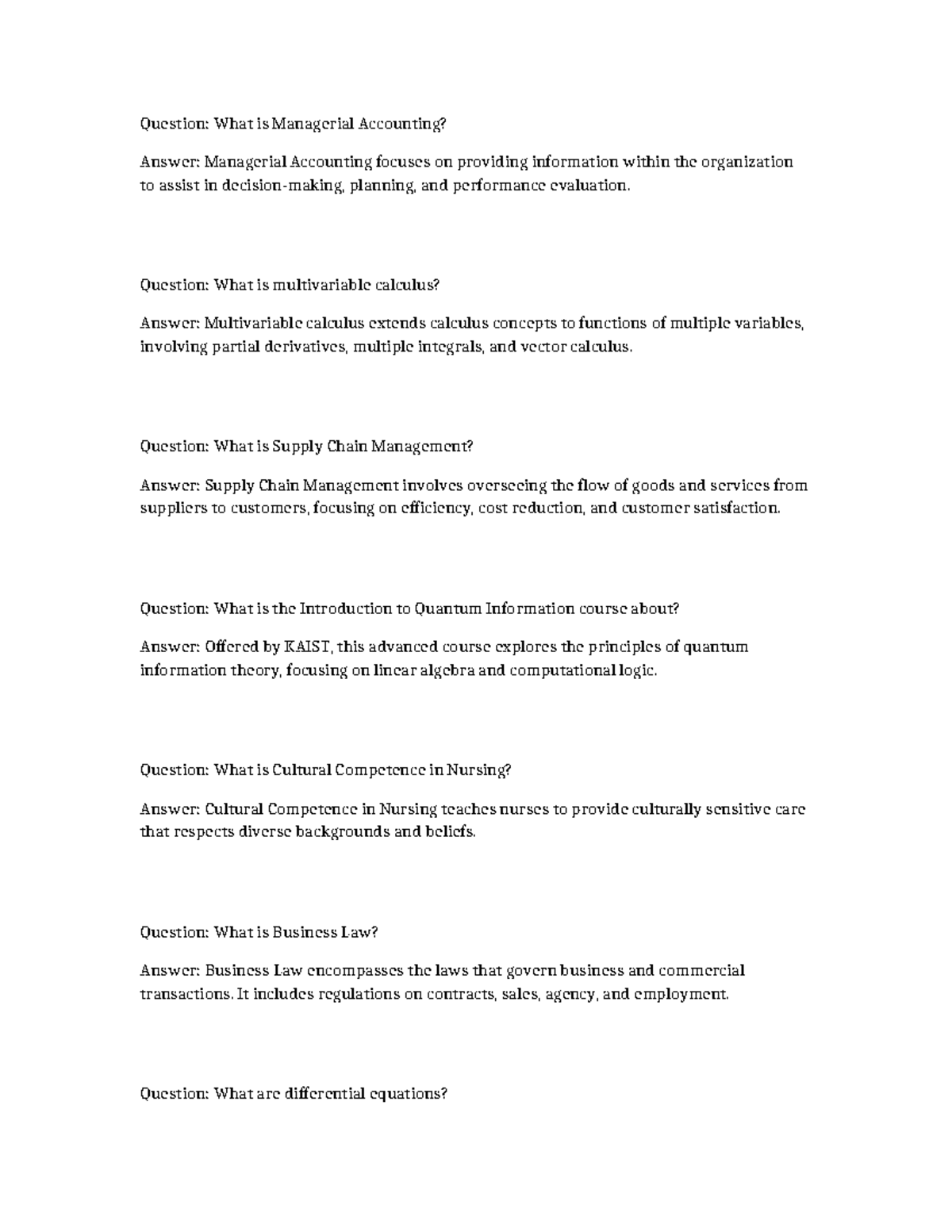 Patristically materialization brumley - Question: What is Managerial ...