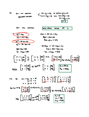 202D Exam2 F2020 Solutions - MATH 202D - Multivariable Calculus for Economics - Fall 2020 - EXAM ...
