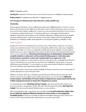 Applied Science - Level 3 - Further Education College - Studocu