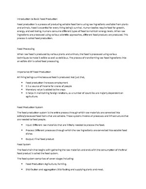 Basic Principles OF FOOD Production - BASIC PRINCIPLES OF FOOD ...