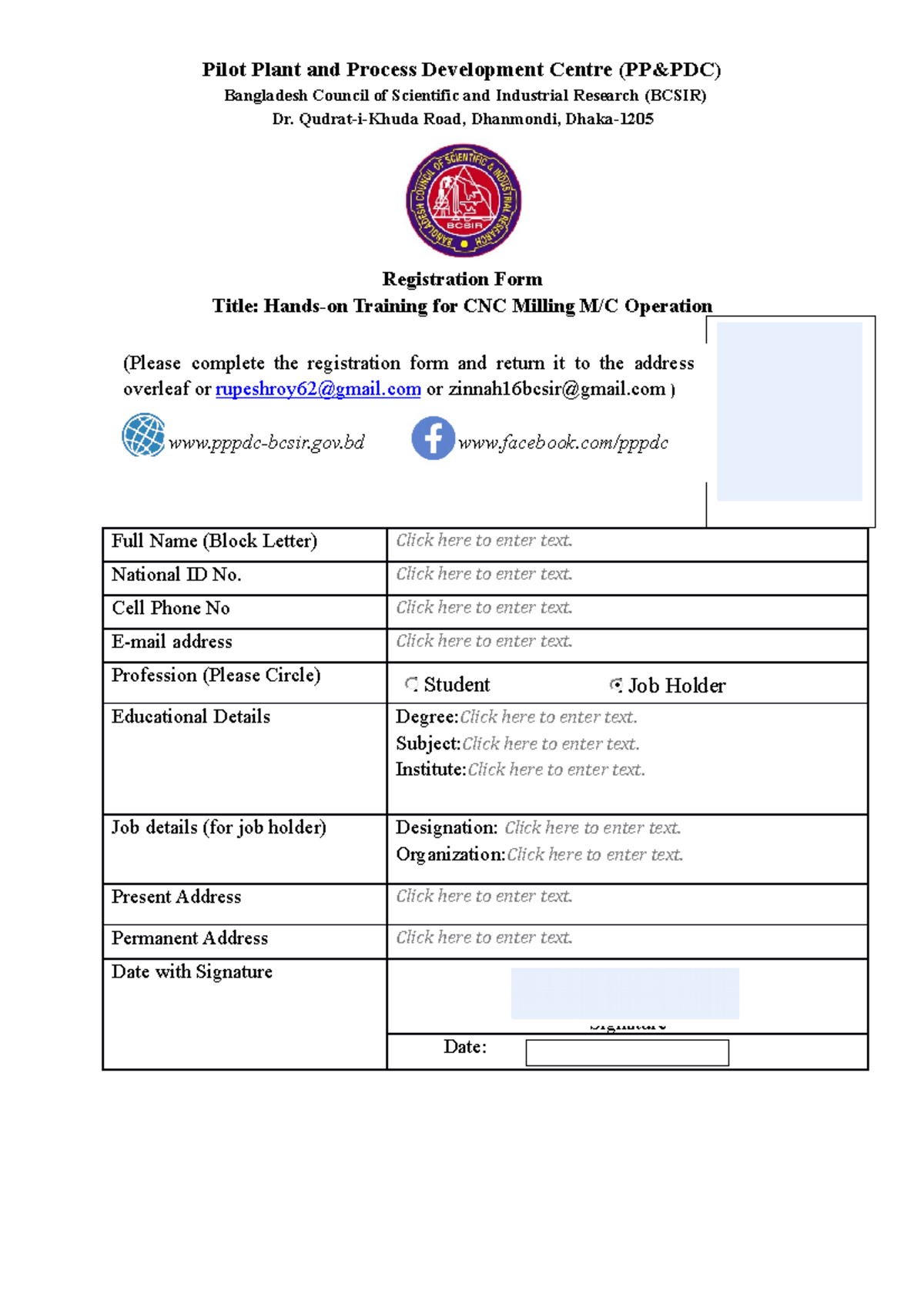 Pppdc CNC-Mill Ver-C - Machine SOP - Student Job Holder Pilot Plant and ...