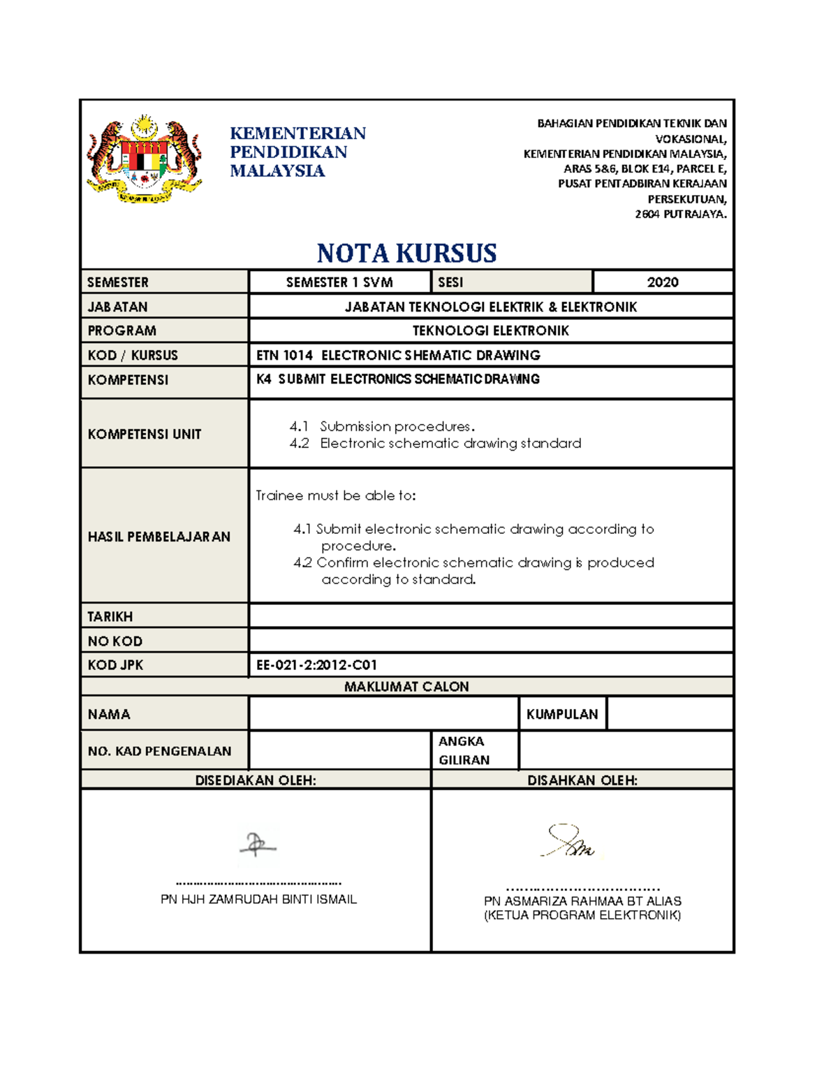NOTA Oblik - lukisan teknik - KEMENTERIAN PENDIDIKAN MALAYSIA BAHAGIAN PENDIDIKAN TEKNIK DAN ...