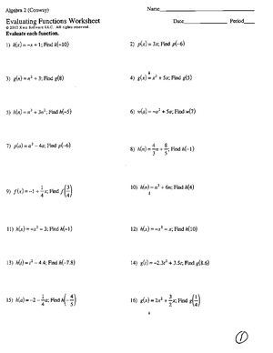 D2 - relations and functions - Mathematics - Studocu