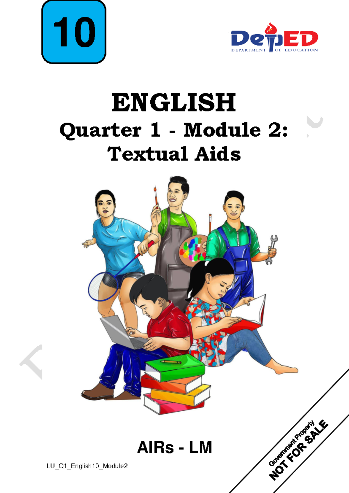 English 10Q1M2 - MODULE - LU_Q1_English1 0 _Module 2 10 ENGLISH Quarter ...