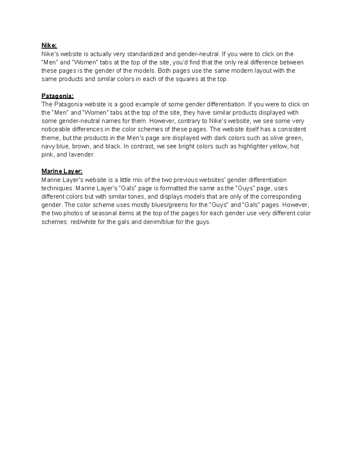 Applied Insights #5 - Insight Assignments that are assigned a few times throughout the semester ...