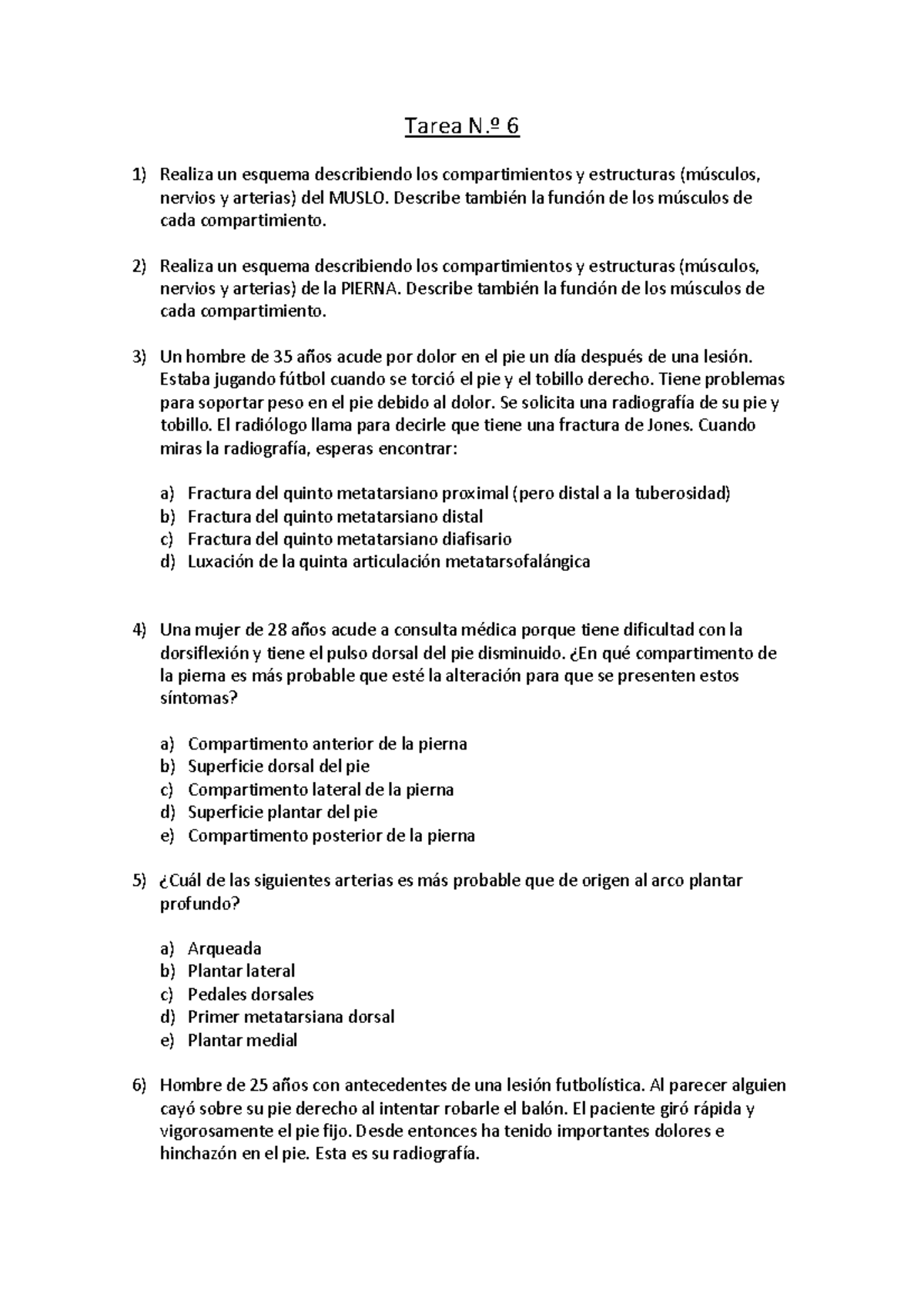 Tarea N6 2023-2 - espero les sirva - Tarea N.º 6 Realiza un esquema describiendo los ...