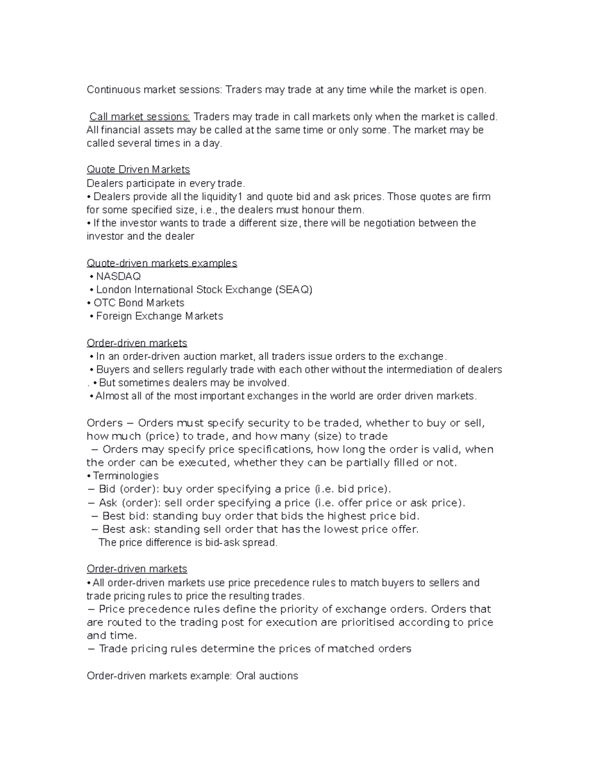 MMTT - ,ul, - Continuous market sessions: Traders may trade at any time ...