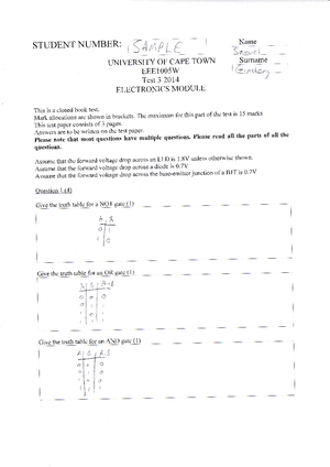Lab 3 - EEE - Lab 3 - EEE1006F - UCT - Studocu