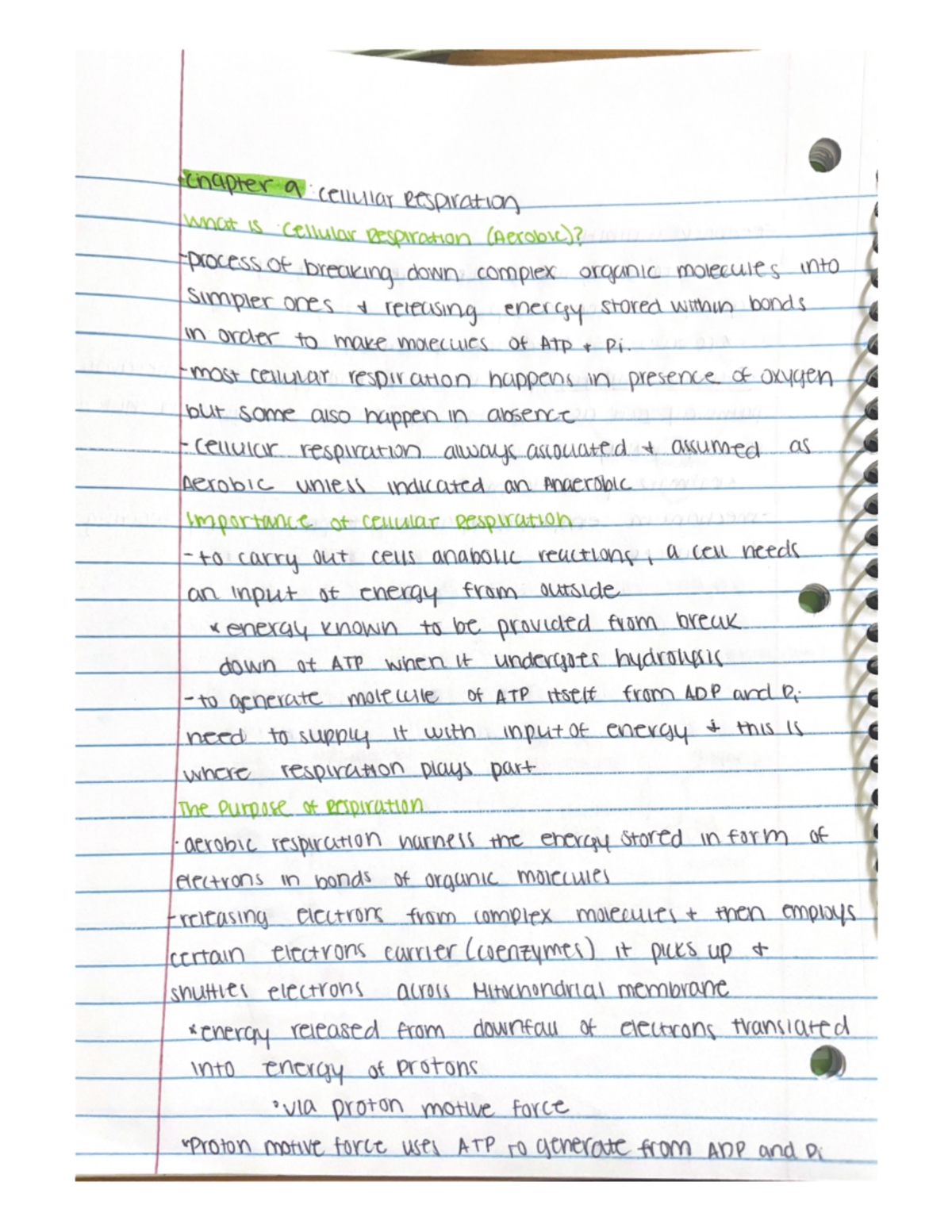 Biology-Chapter 9 - Contains vocabulary and other information about ...