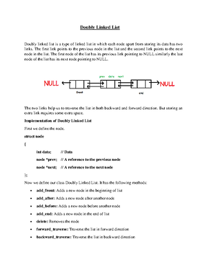 Data Structure Lab Manuals - Lab No. 1: Pointers and Arrays To implement the basics of pointers ...