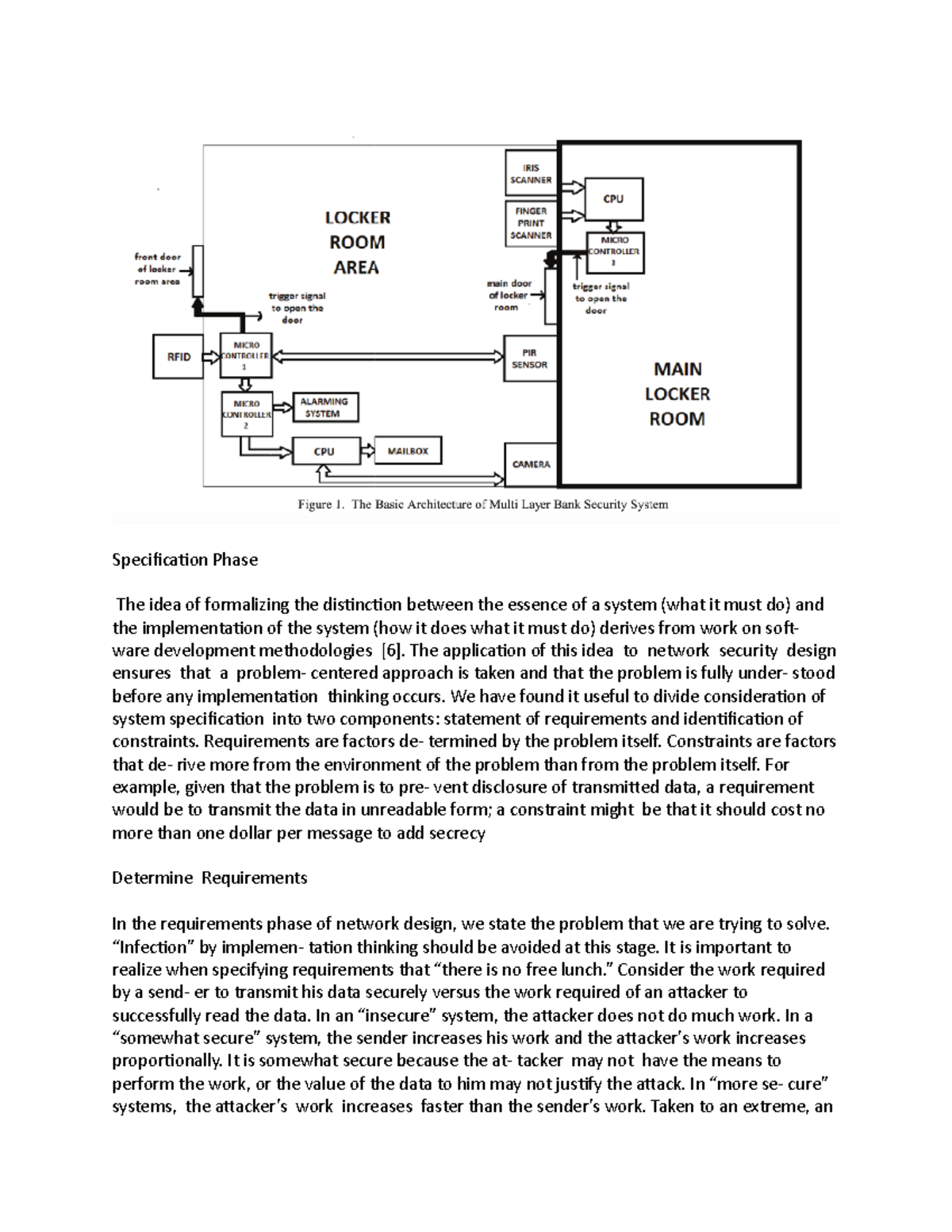 Specification Phase - ddvfbfbfs - Specification Phase The idea of ...