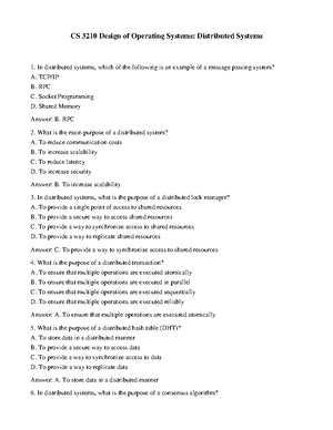CS 3210 Design of Operating Systems - How operating systems work - It ...