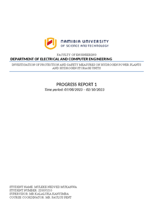 22003 5210 Muleke Nedved Proposal - FACULTY OF ENGINEERING DEPARTMENT ...