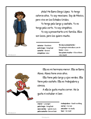 [Solved] Fill in the blank with the Spanish word that best completes ...