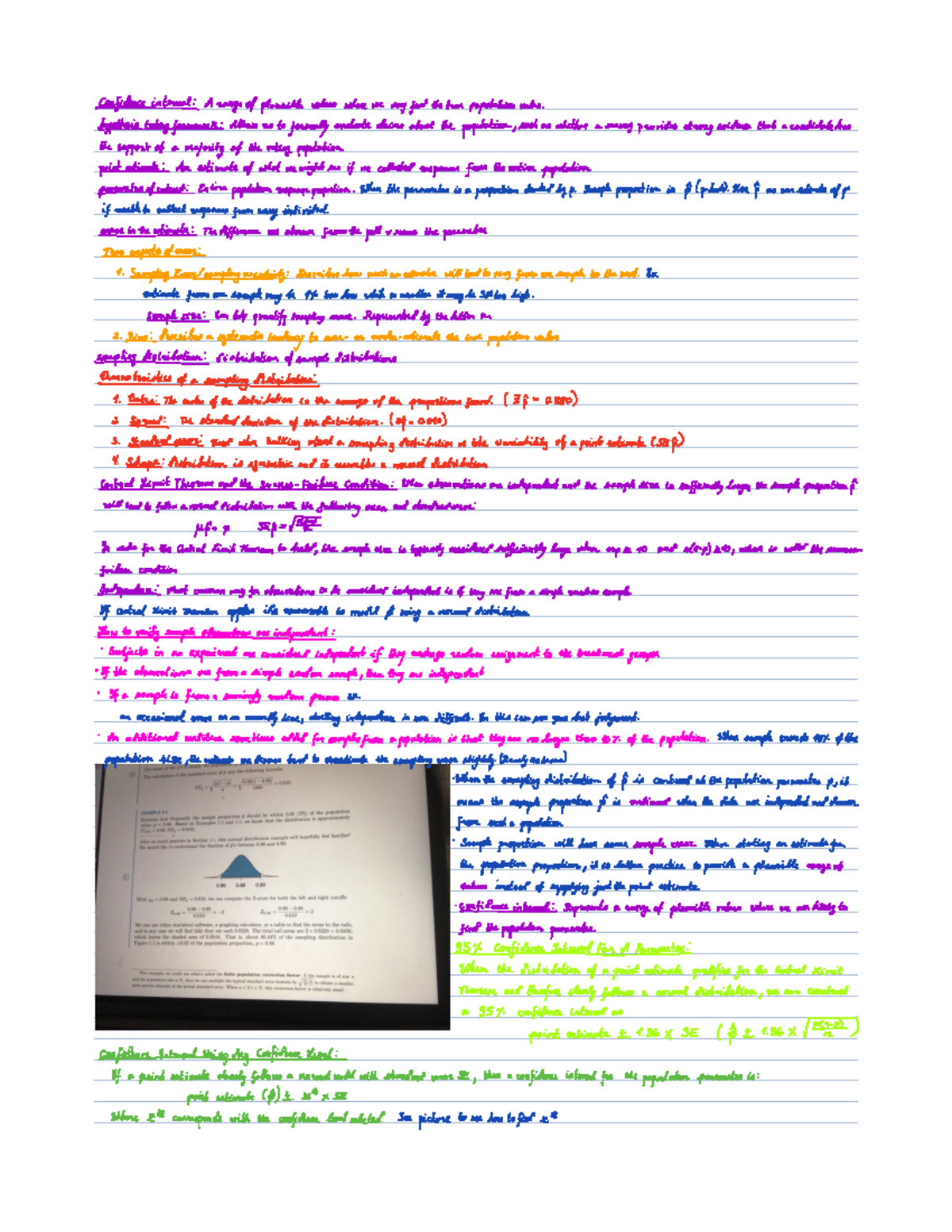 Intro to Stats Ch.5.1-Ch.5.2 - STAT 118 - Studocu