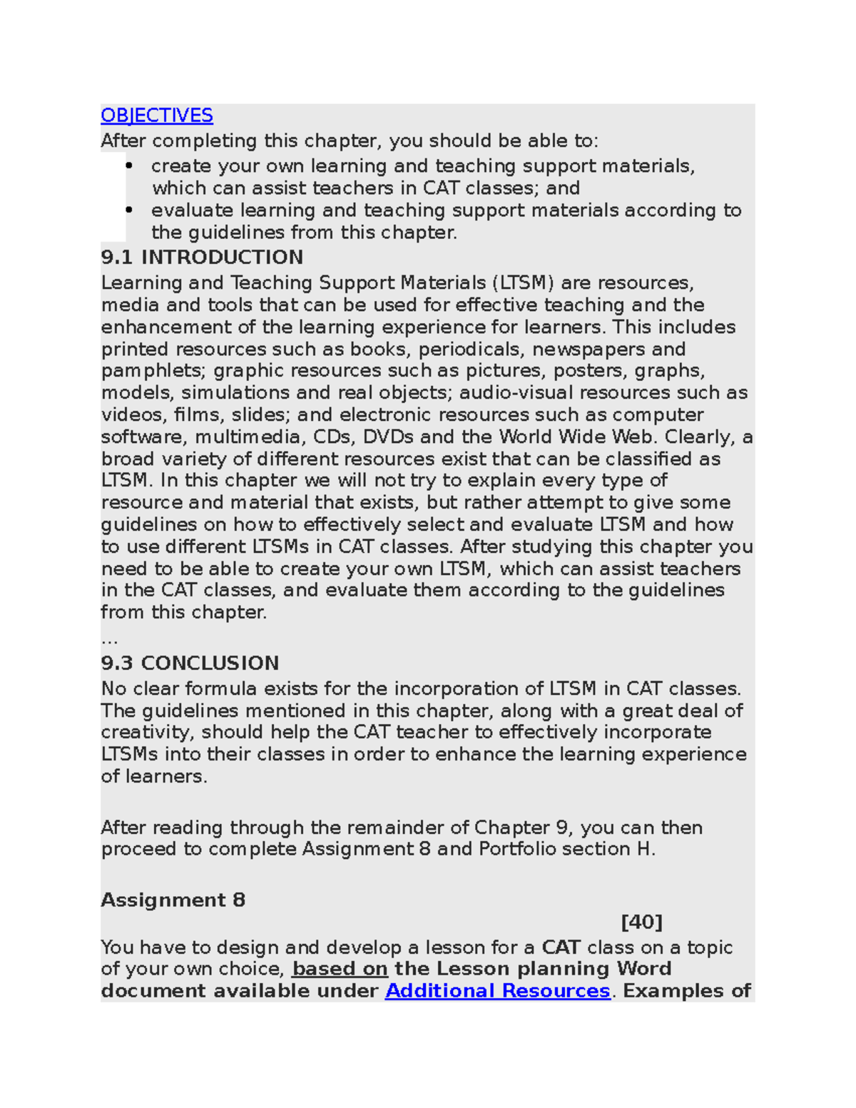 Document (18) - OBJECTIVES After completing this chapter, you should be ...