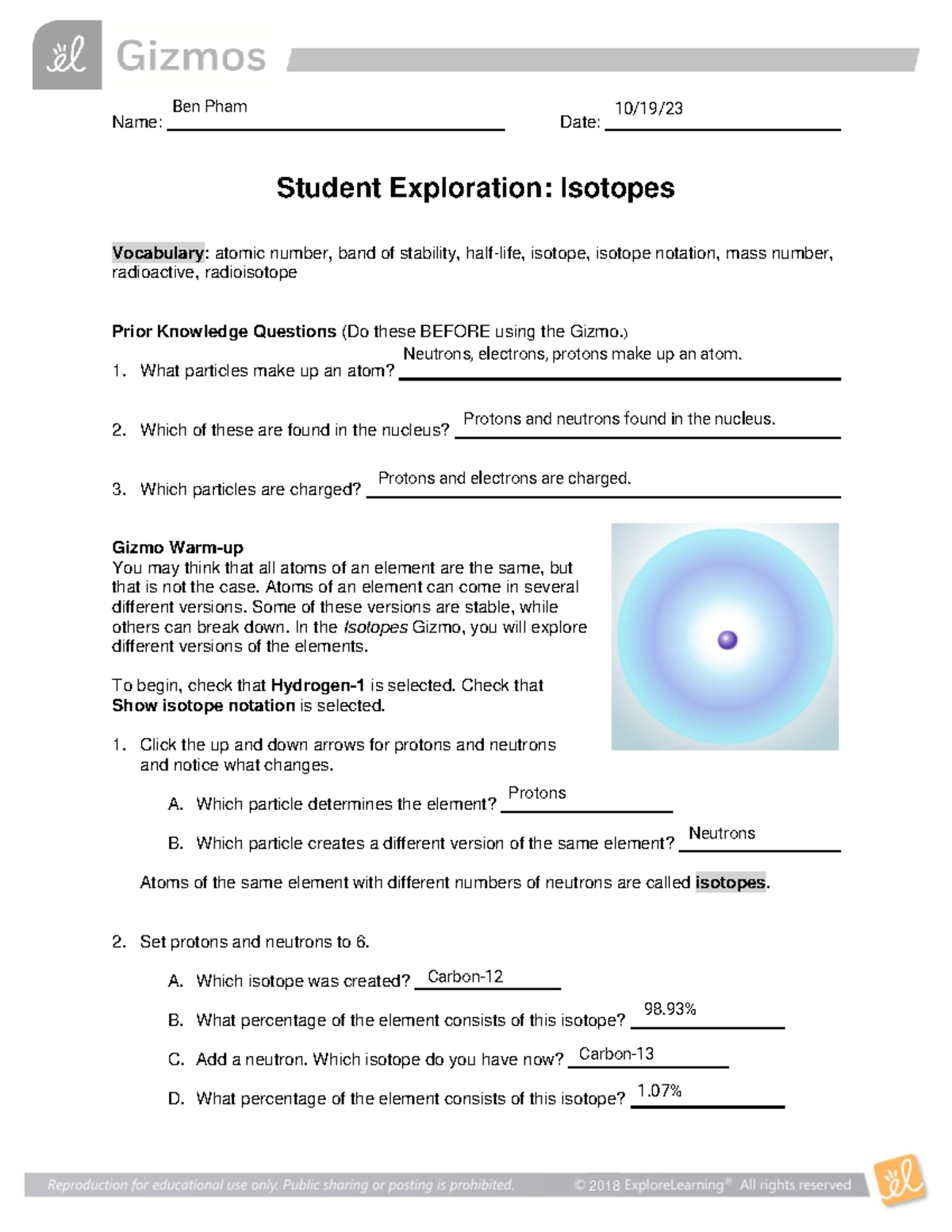 Isotopes Naming And Notation