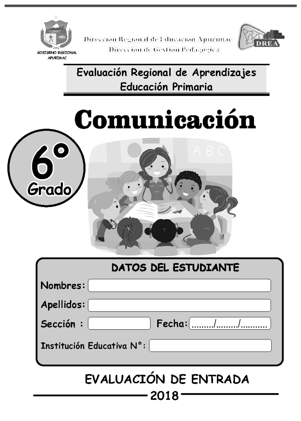 6to-Comunicacion - xxxxx - GOBIERNO REGIONAL APURIMAC Evaluación ...