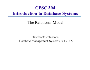 4 Normal Forms pre - fsdgrweht - CPSC 304 Introduction to Database Systems Schema Refinement and ...