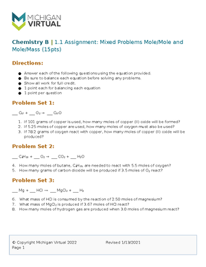 Chemistry A 2.1 States of Matter Lab - Chemistry A | 2 States of Matter ...