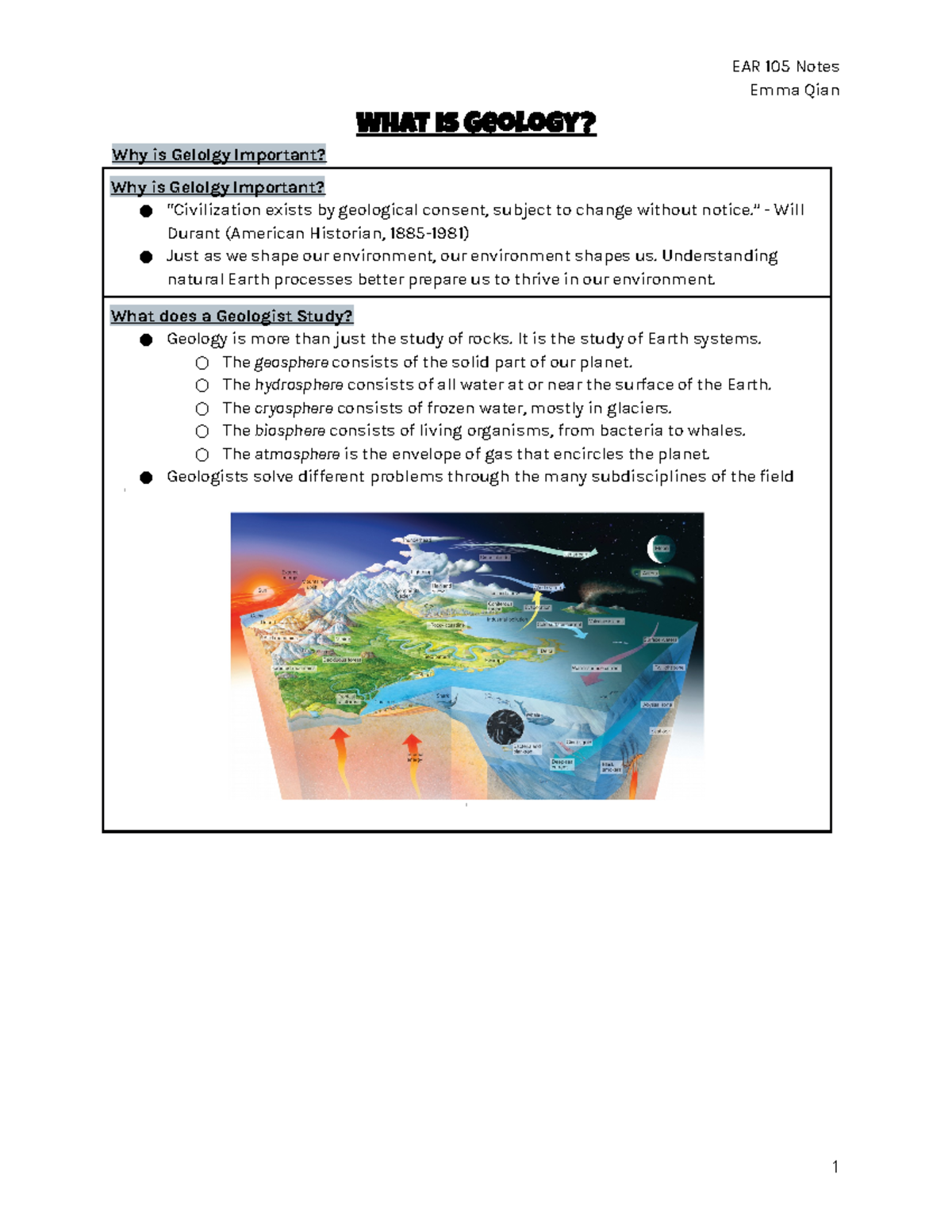 What is Geology - Emma Qian What is Geology? Why is Gelolgy Important ...