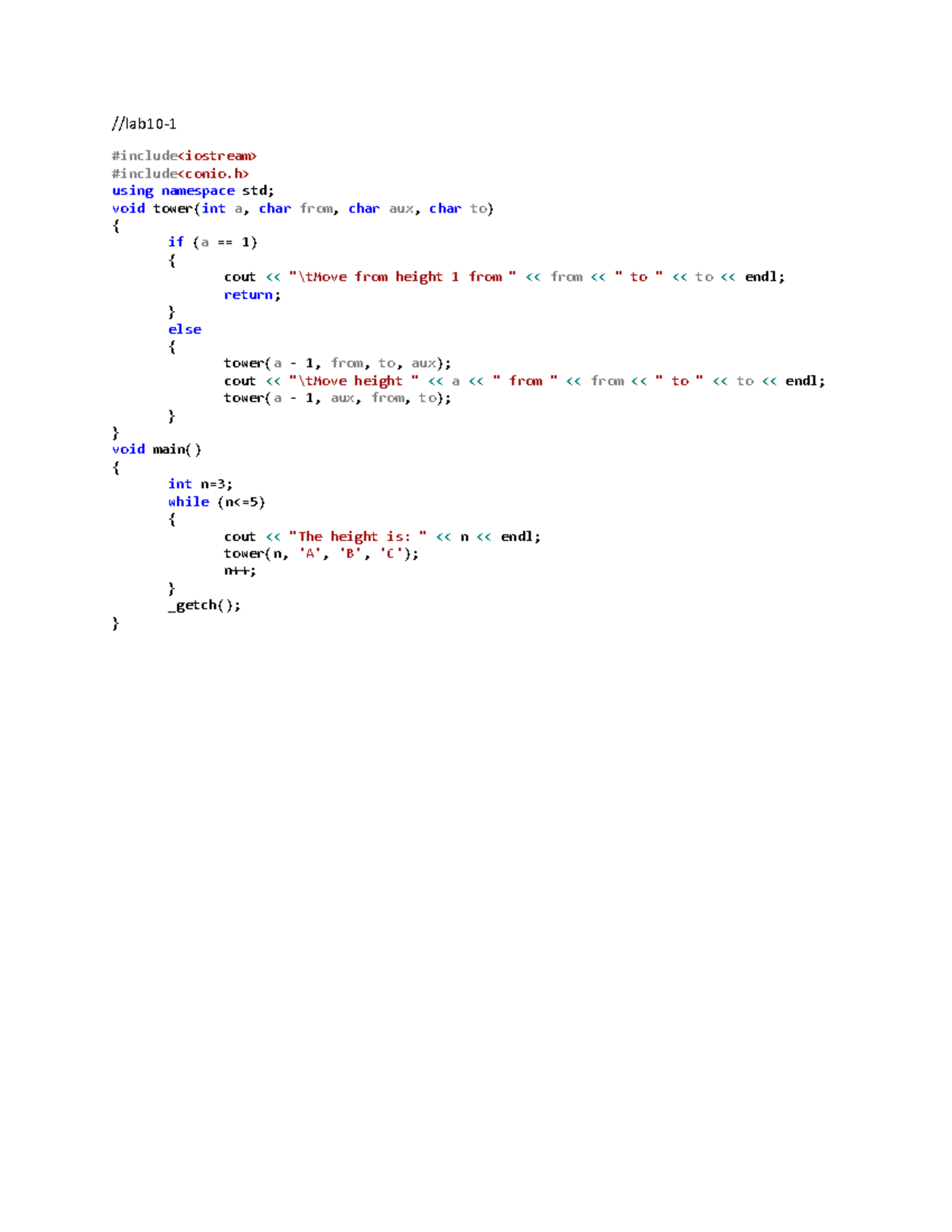 kpu cpsc 1103 Lab10 - //lab10-1 #include #include using - Studocu