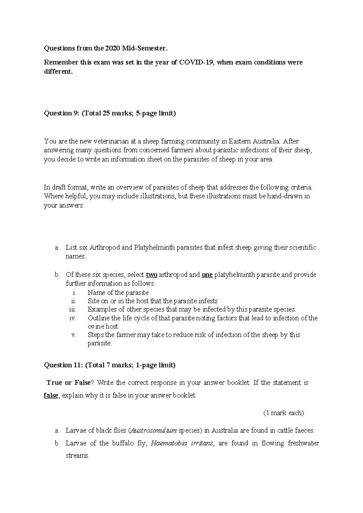 Some Q's from 2020 MSE - practice questions for mse - Questions from ...