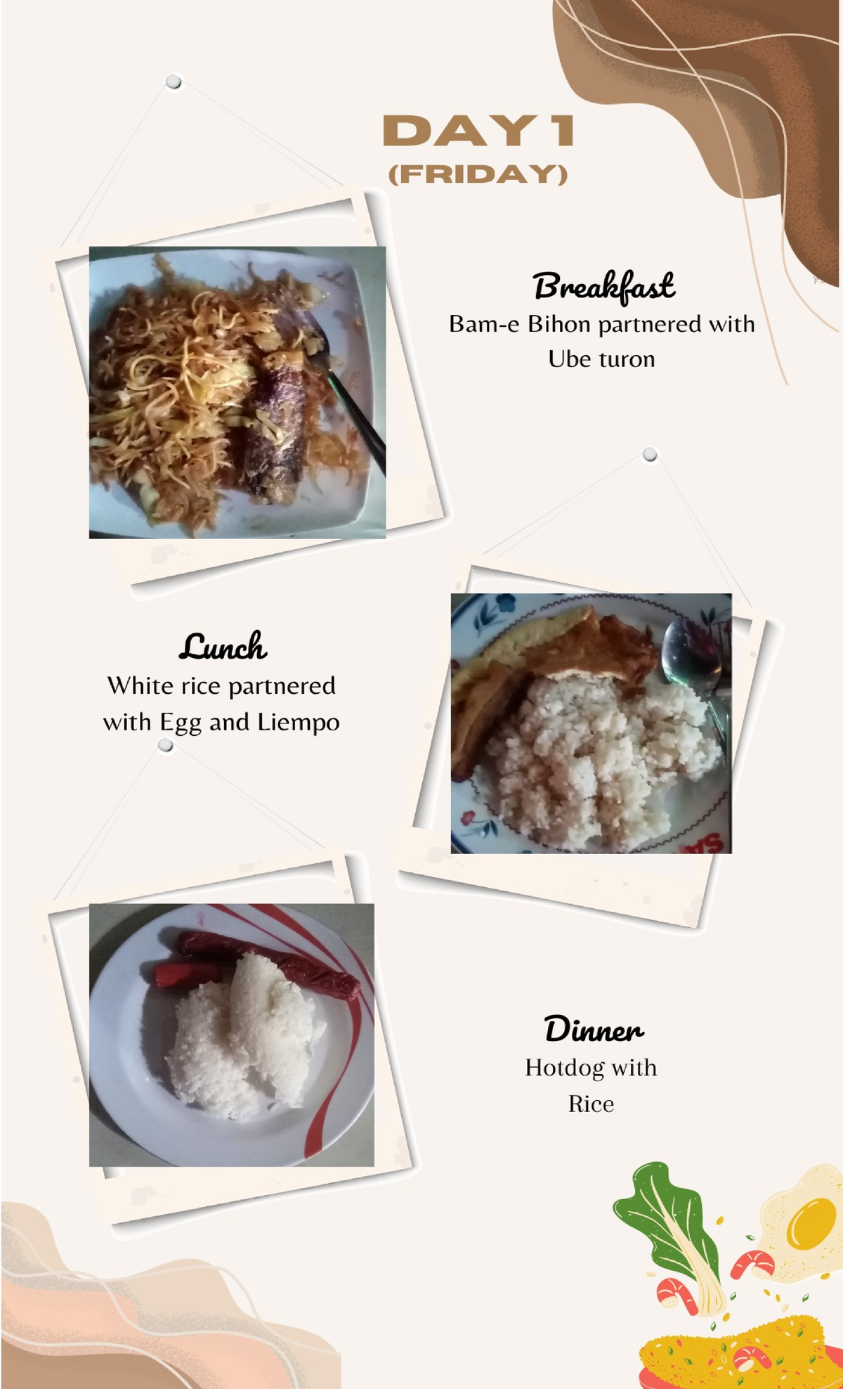 Pe food log - pe food og - BS Bus Admin - Studocu