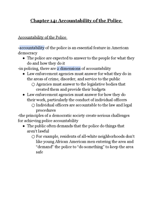 Chapter 13 Police Corruption - Chapter 13: Police Corruption Definition ...