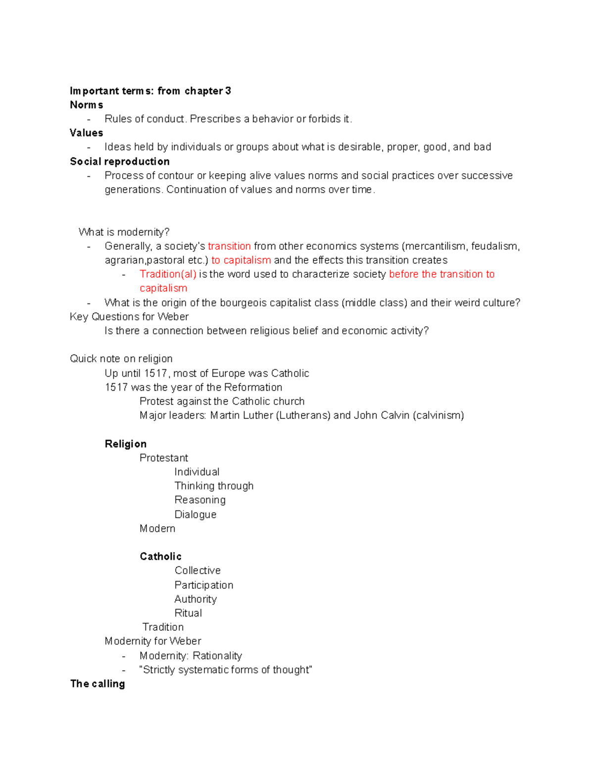 Important terms for sociology chapter 3 - Important terms: from chapter ...