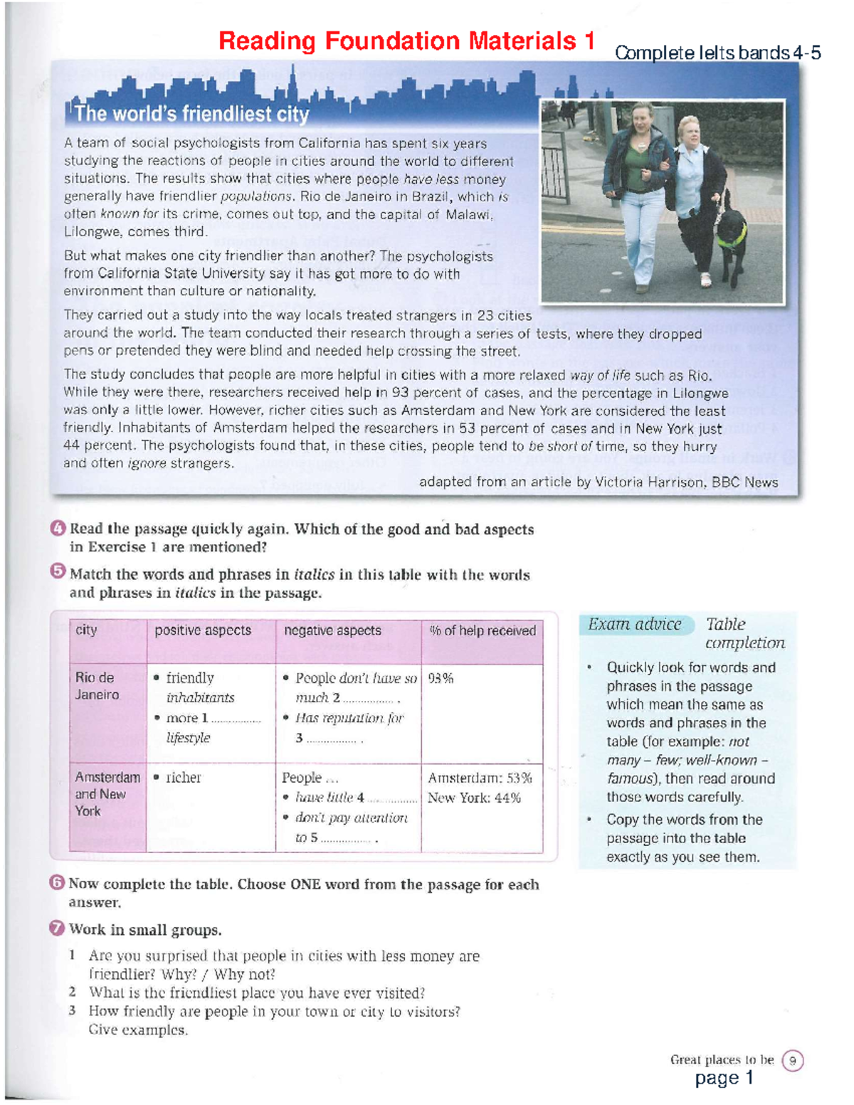 Reading Foundation - Tiếng Anh 6 - Studocu