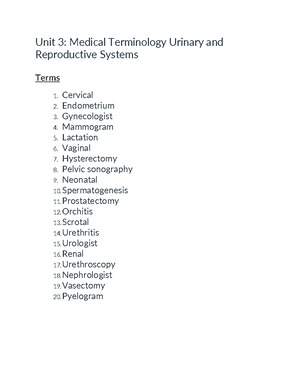 Lymphatic Terms - Within the textbox below, define and identify the combining forms (Root ...