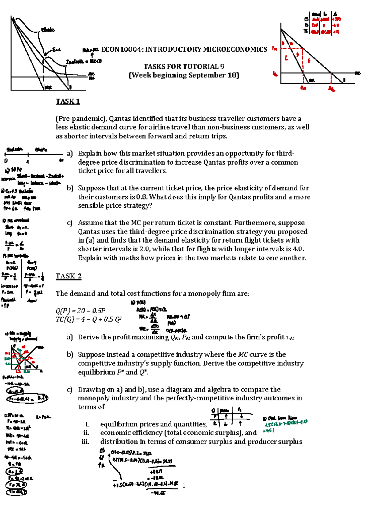 In-Tutorial Tasks 9 - Tutorial 9 - ####### 1 ####### ECON10004 ...