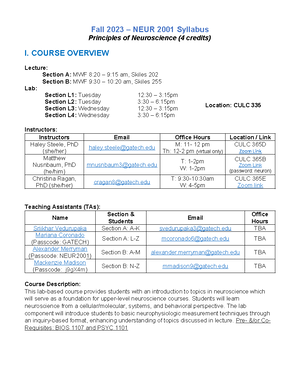NEUR 4803 Notes - July 2024 NEUR 4803 Steele Sensation and Perception ...