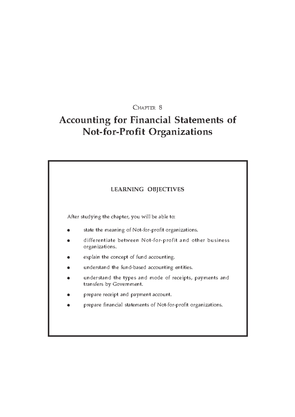 Accounting for Financial Statements of N - CHAPTER 8 Accounting for ...