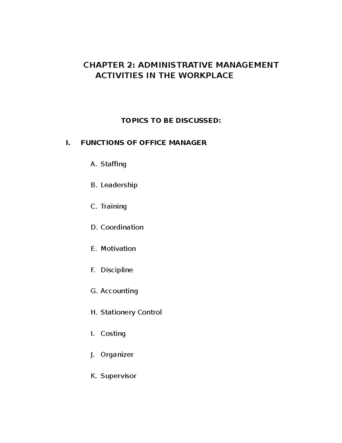 Adopt- Manuscript - CHAPTER 2: ADMINISTRATIVE MANAGEMENT ACTIVITIES IN ...