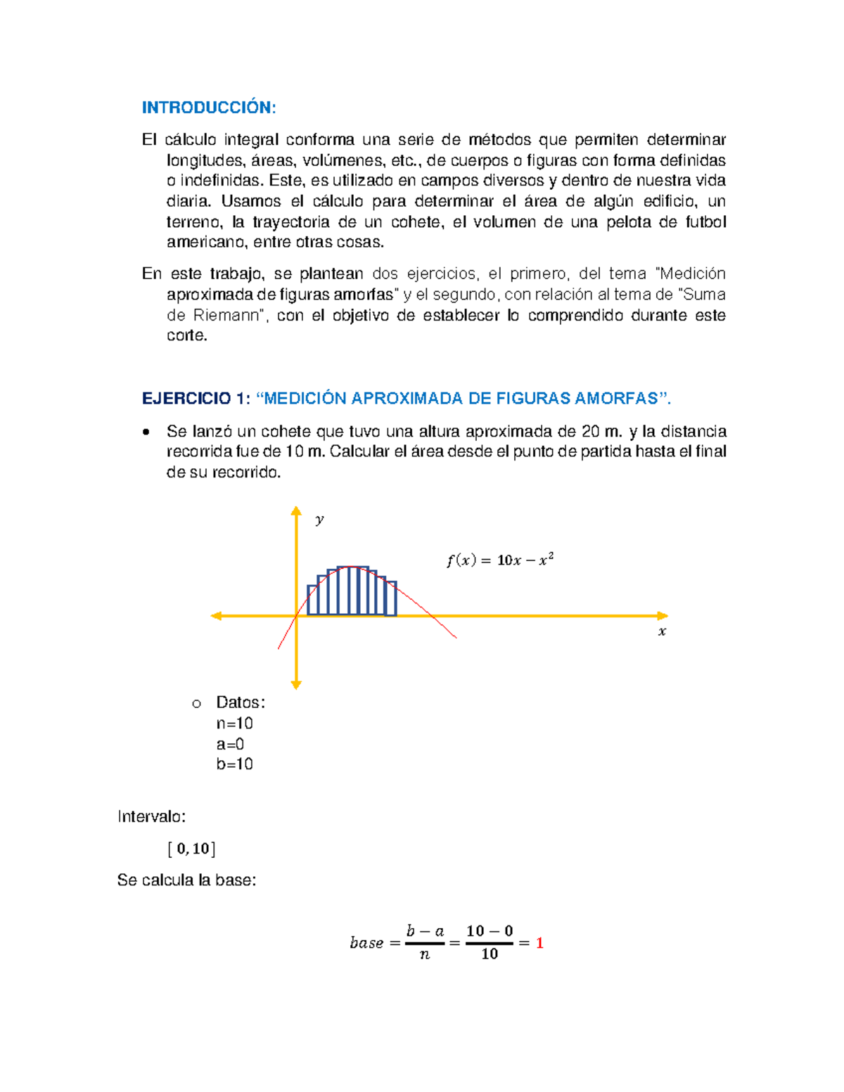 ACT. 7 Trabajo Final - INTRODUCCIÓN: El cálculo integral conforma una ...