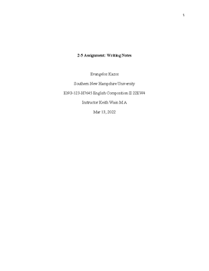 3-4 Assignment, Annotating Your Sources - 3-4 Assignment: Annotating ...