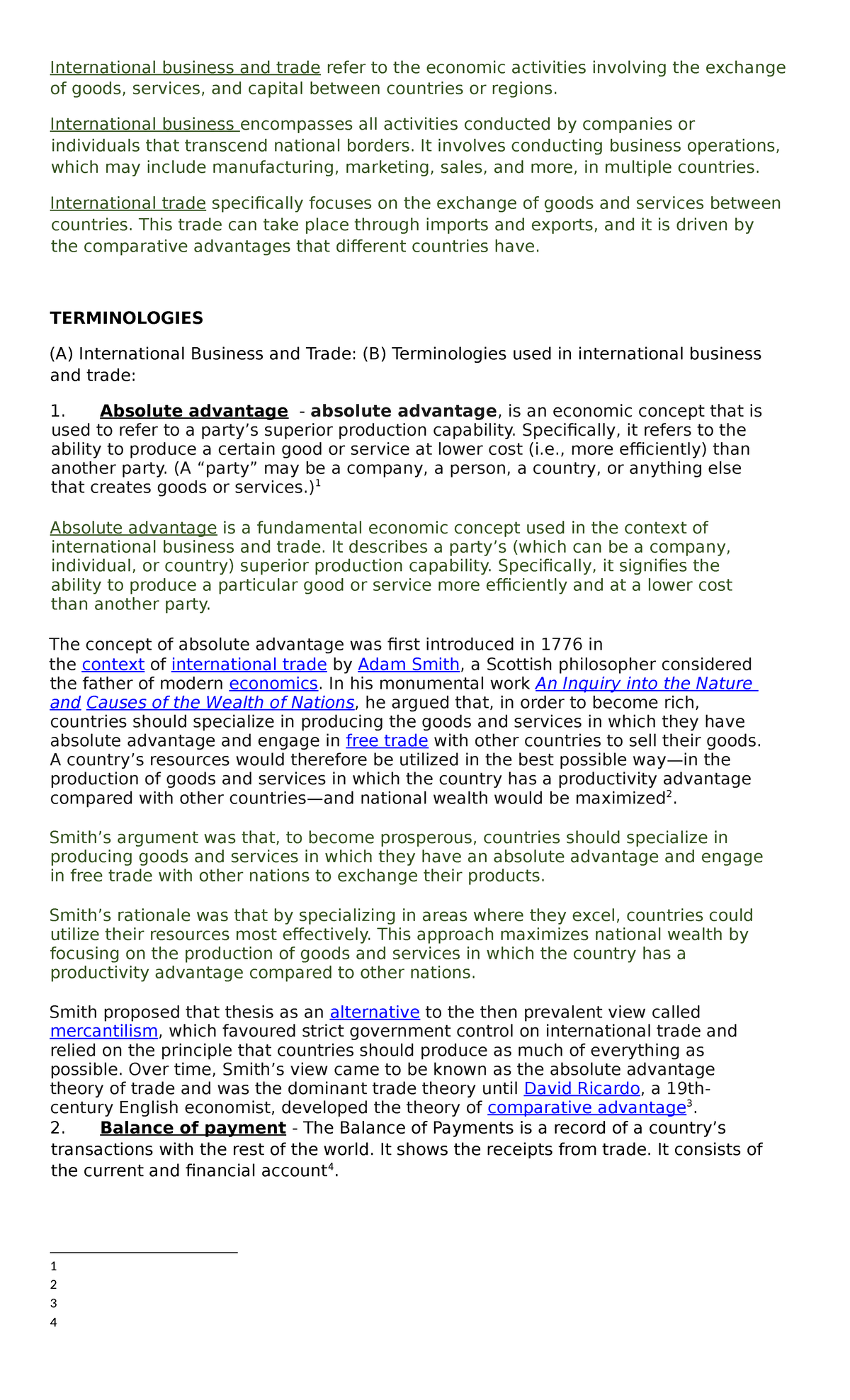 International Business AND Trade - International business and trade ...