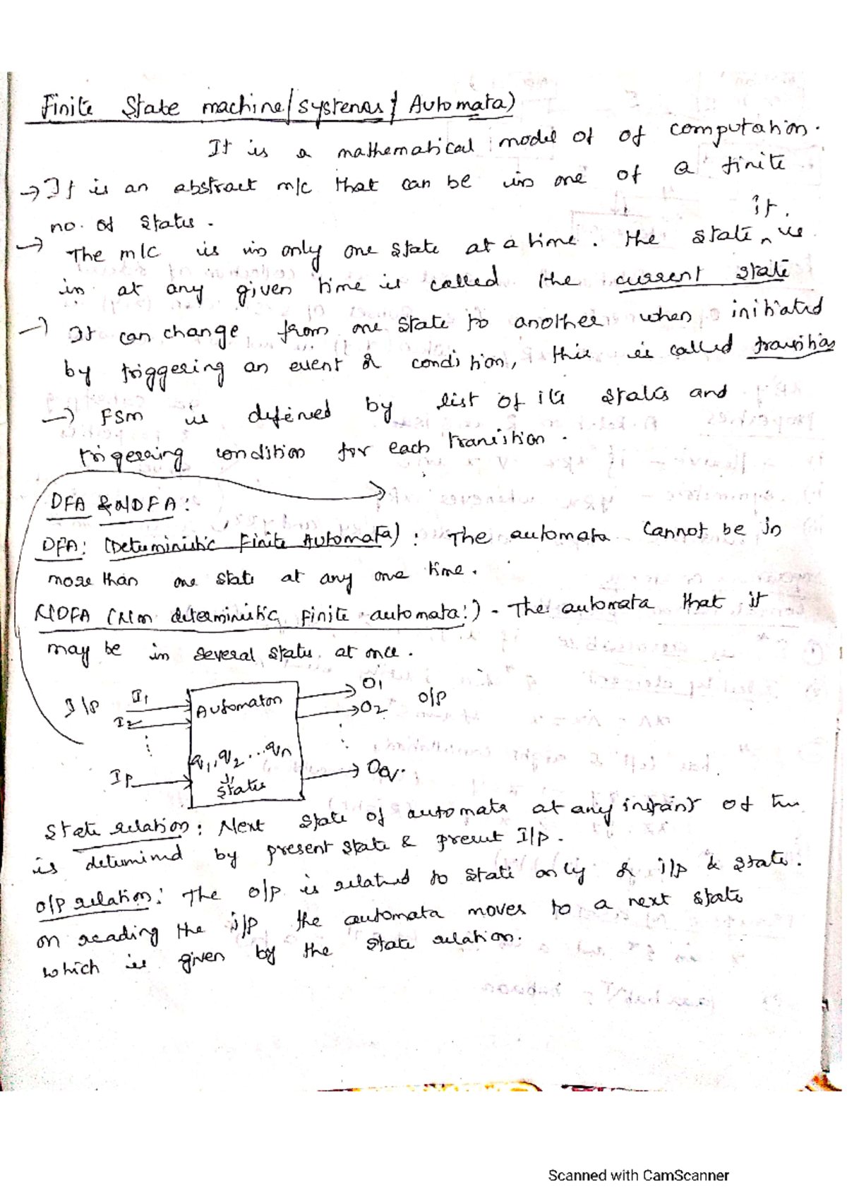 DFA - Cloud computing - Studocu