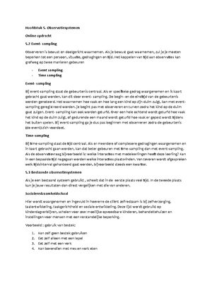 Observeren en rapporteren - OBSERVEREN, REGISTREREN, RAPPORTEREN EN ...