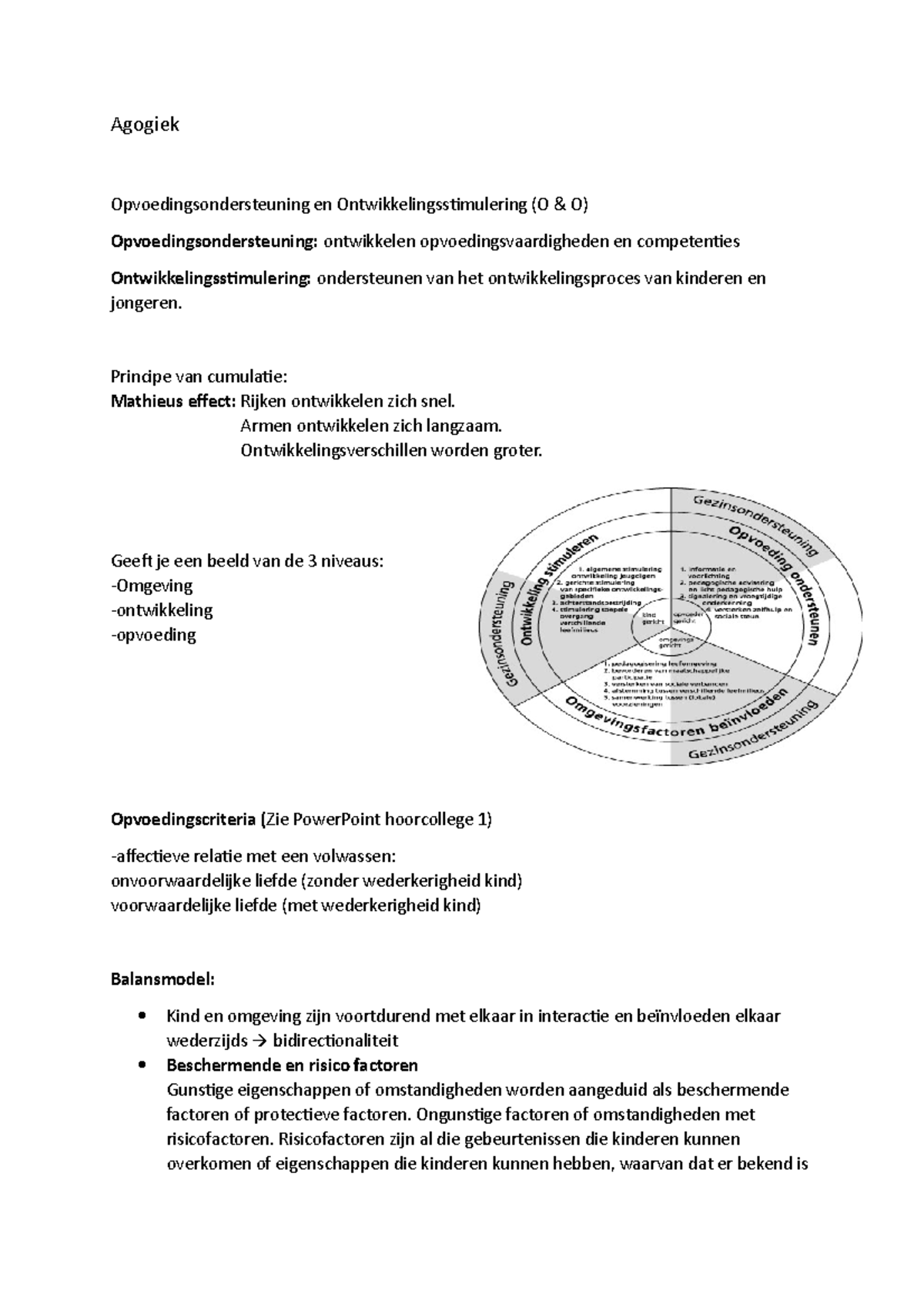 Agogiek periode 2 - Agogiek Opvoedingsondersteuning en ...