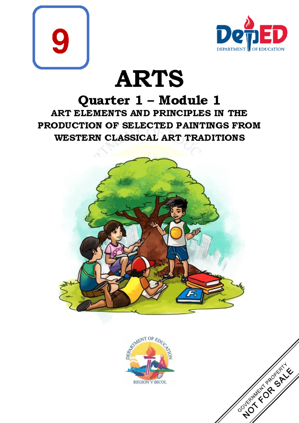 Arts 9 Q1 MELC 1 - Lecture notes - ARTS Quarter 1 – Module 1 ART ...